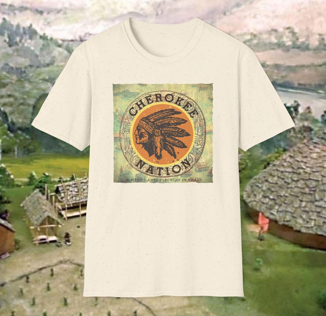 Cherokee Nation Shirt Cotton First Nations, Canadian Aboriginal ...