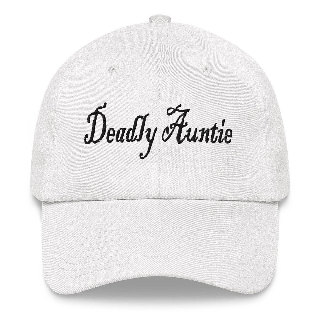 Deadly Auntie Dad Hat Embroidered Native American - Etsy