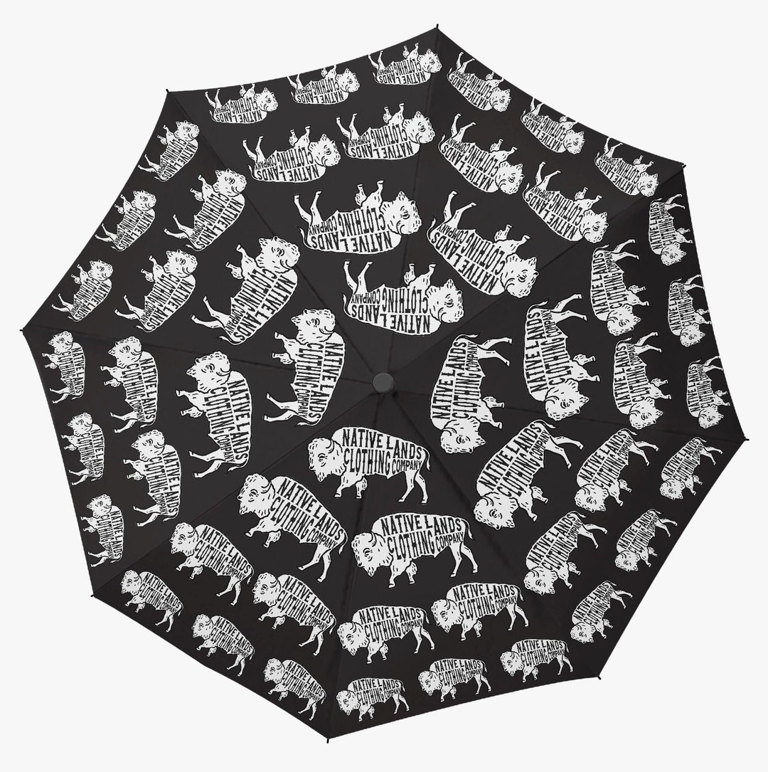 Bison Umbrella First Nations Canadian Aboriginal Indigenous Native ...