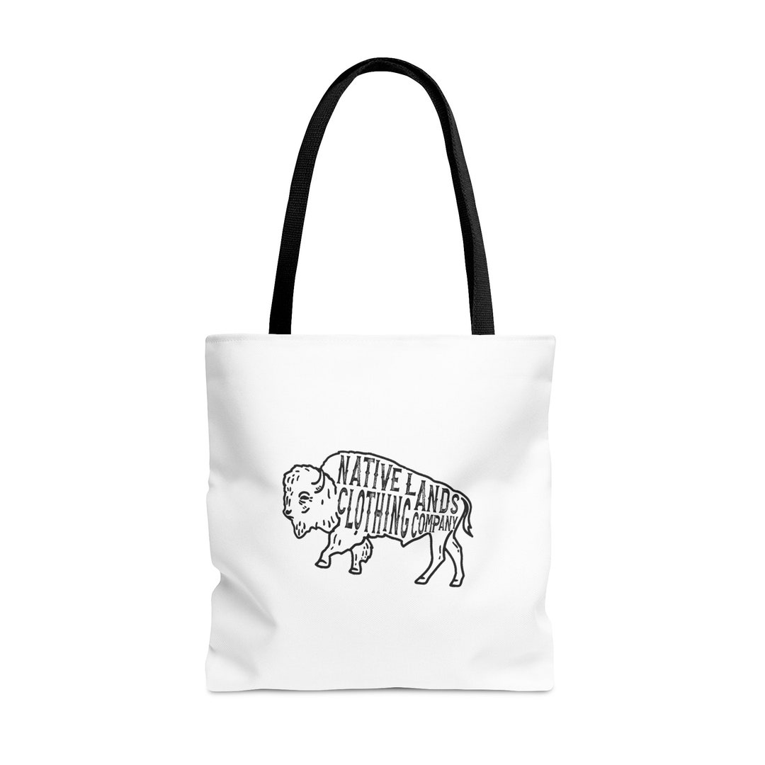 Tote Bag Bison Graphic First Nations, Canadian Aboriginal, Native ...
