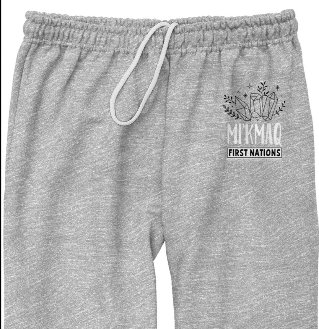 Mi Kmaq Ktaqmkuk newfoundland Crystals Joggers Canadian Aboriginal ...