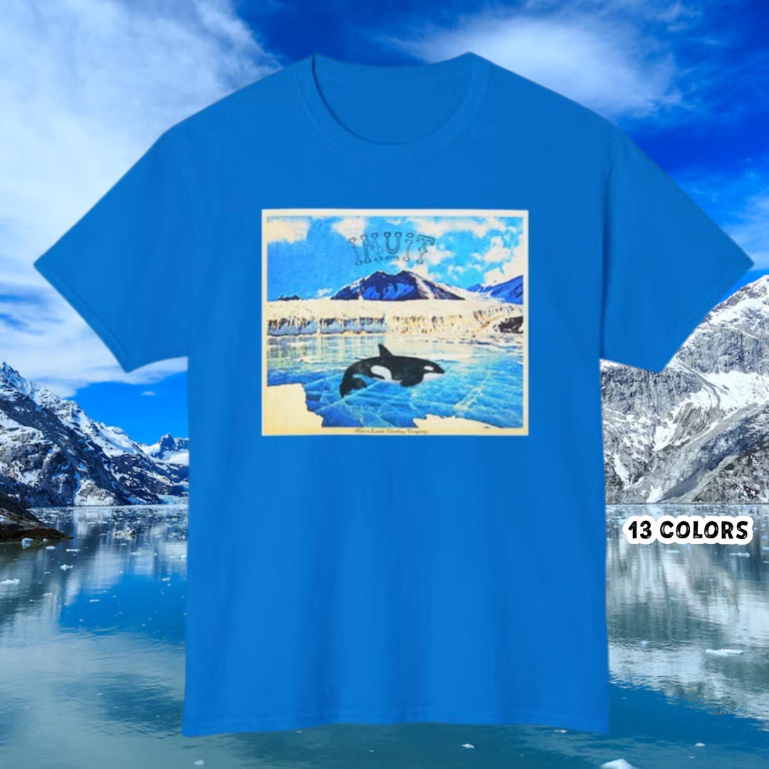 Inuit People Orca Heavy Cotton Shirt First Nations, Canadian Aboriginal ...