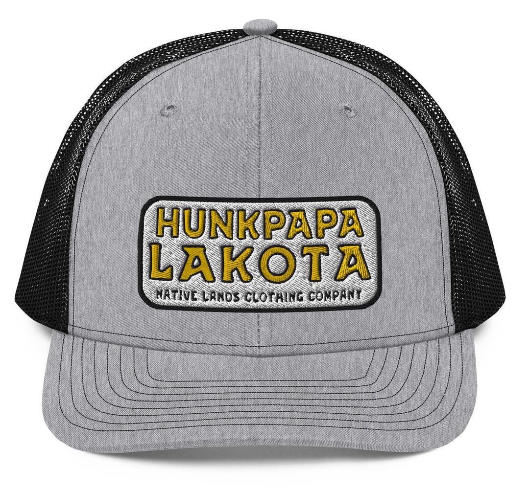 Hunkpapa Lakota Tribe Trucker Cap Embroidered Native American Old - Etsy