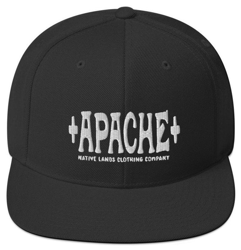 Apache Tribe Snapback Hat Native American - Etsy