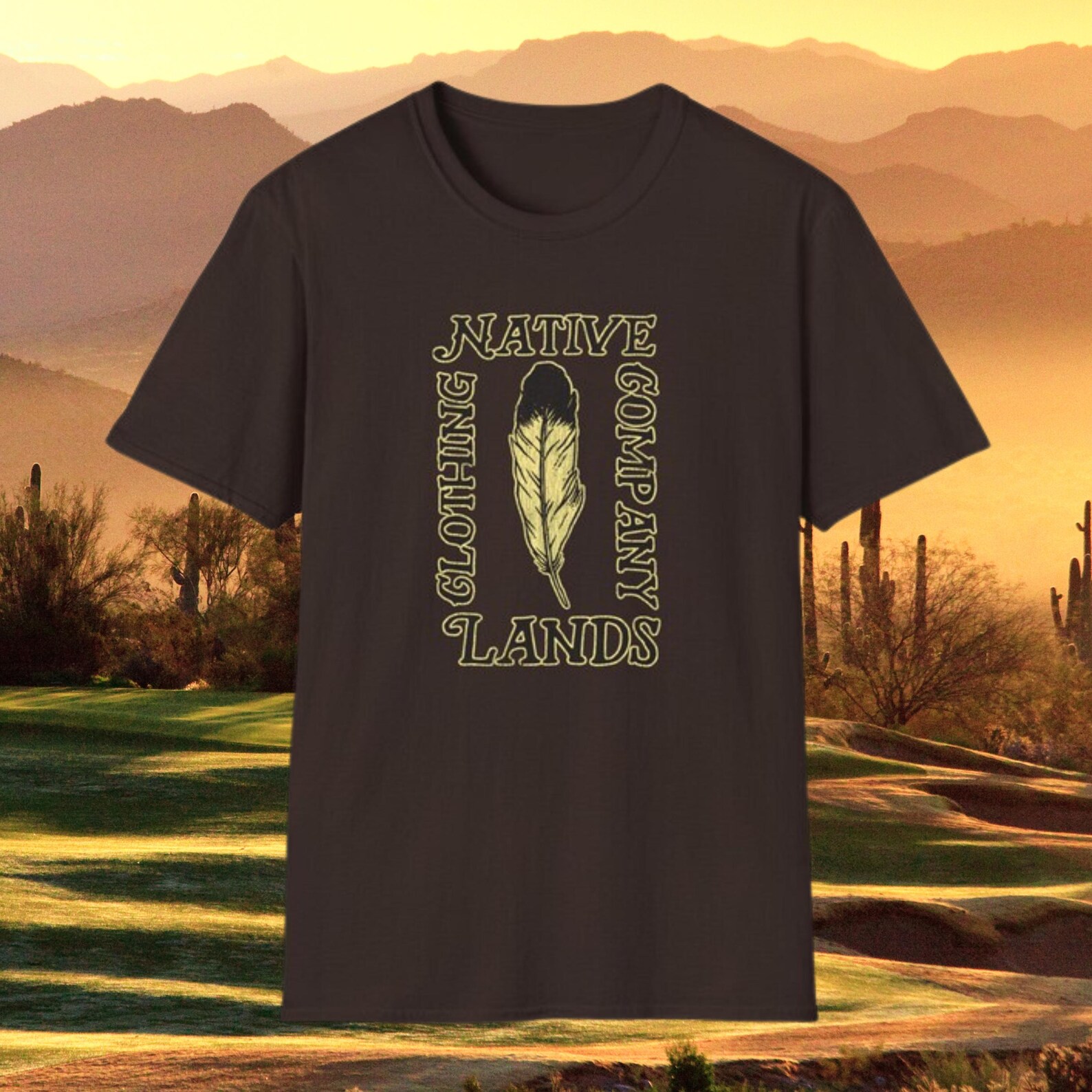 Feather Retro Cotton First Nations Canadian Aboriginal Indigenous ...