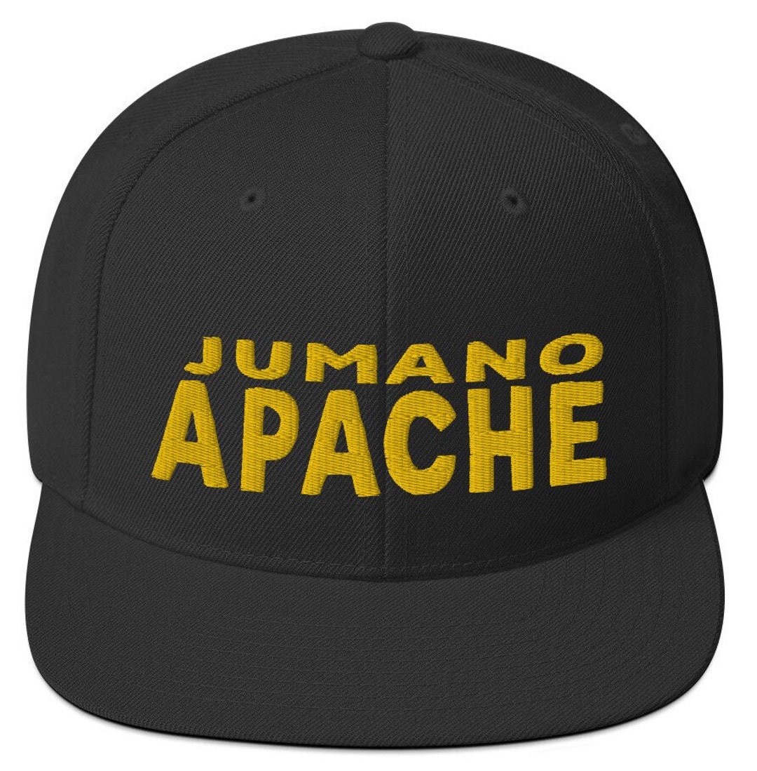 Jumano Apache Tribe Embroidered Snapback Hat - Honoring First Nations ...