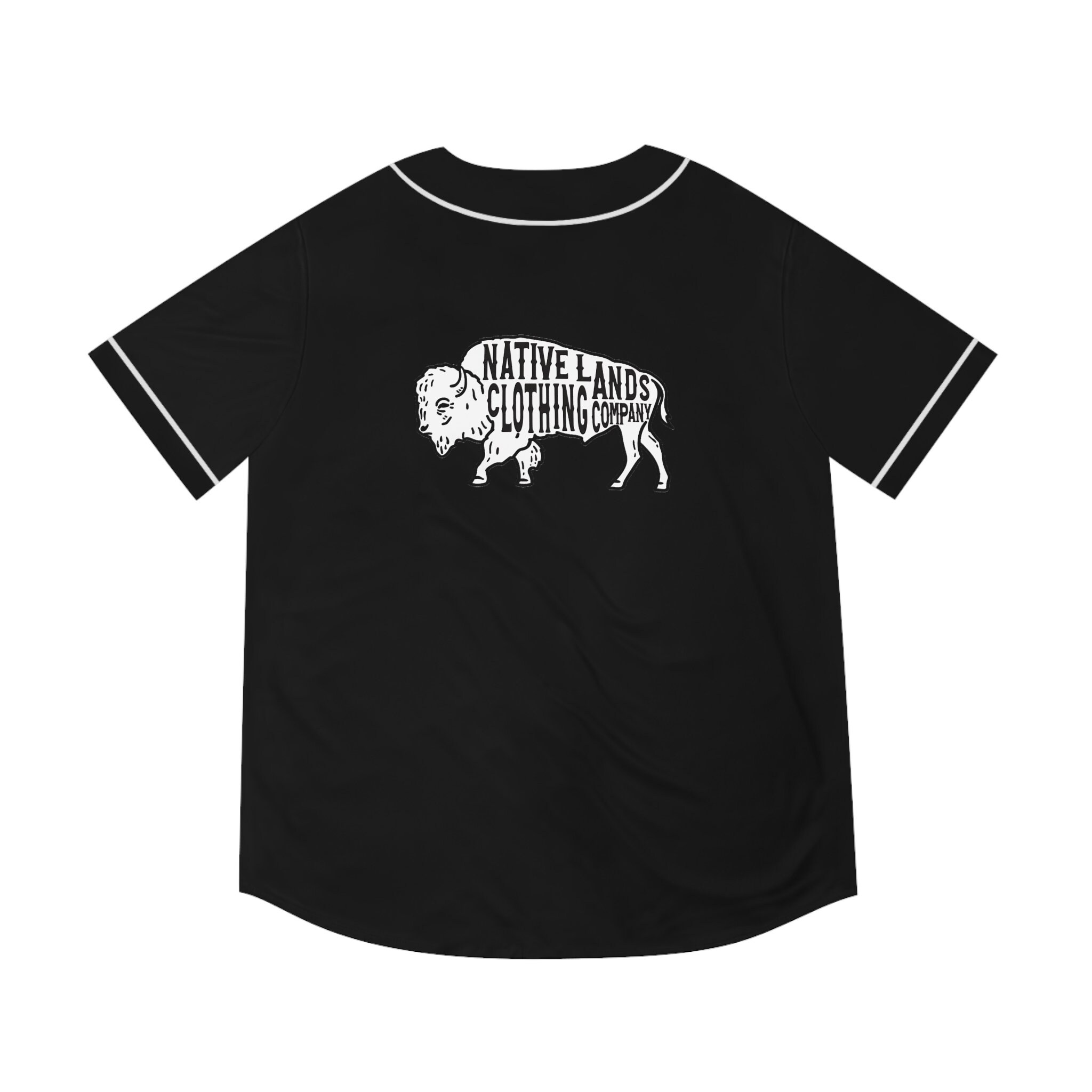 Bison Baseball Jersey (front / Back)- First Nations, Canadian ...