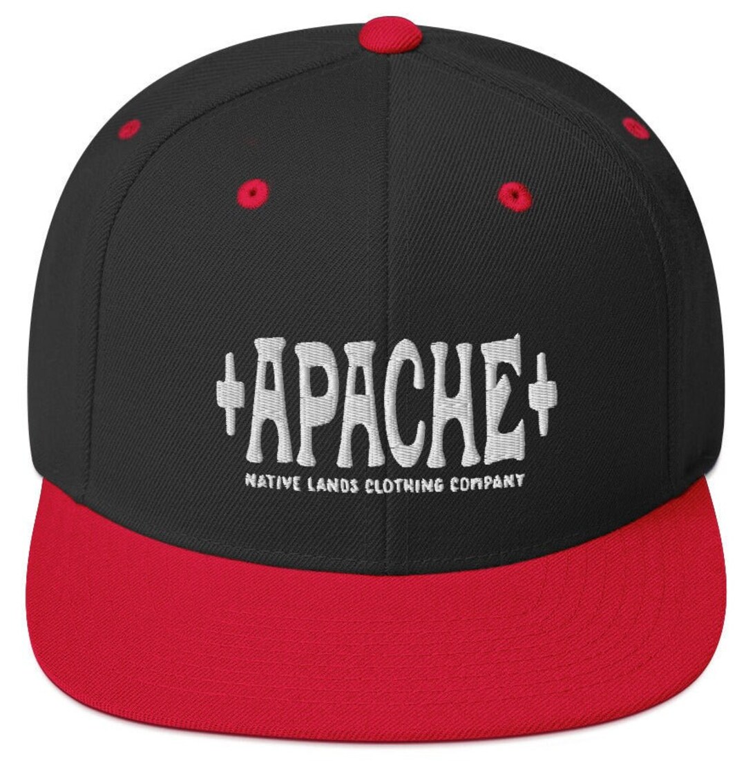 Apache Tribe Snapback Hat Native American - Etsy