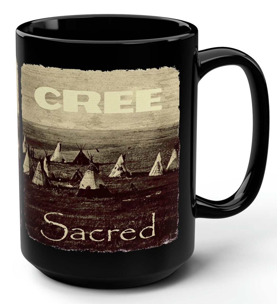 Cree Tribe Mug Ceramic 15oz Aboriginal Canadian - Etsy