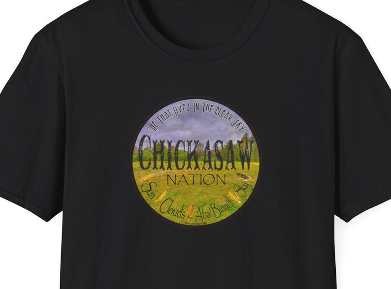 Chickasaw Nation Unisex Softstyle T-shirt, First Nations Shirt ...
