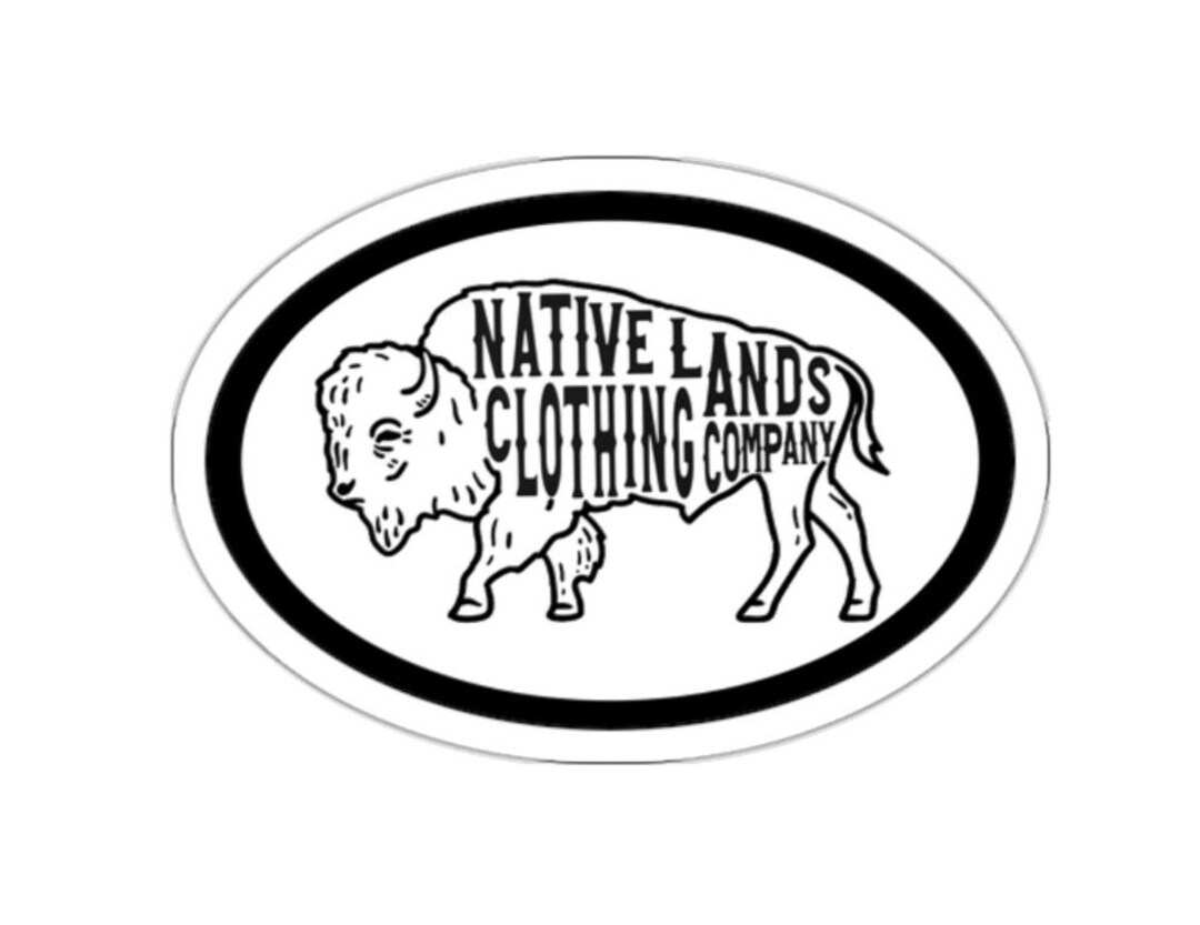 Bison Sticker Die-cut Vinyl - First Nations, Canadian Aboriginal ...