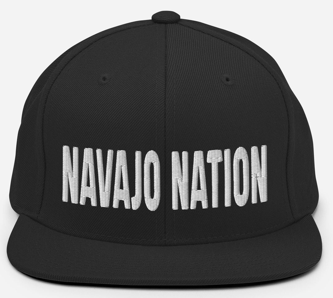 Navajo Nation Snapback Hat Embroidered - First Nations, Canadian ...