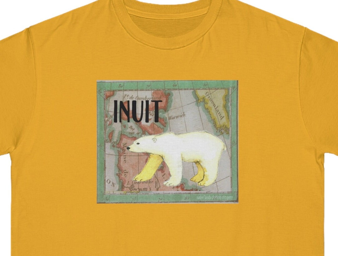 Organic Inuit Tribe Shirt Polar Bear Cotton First Nations Canadian ...