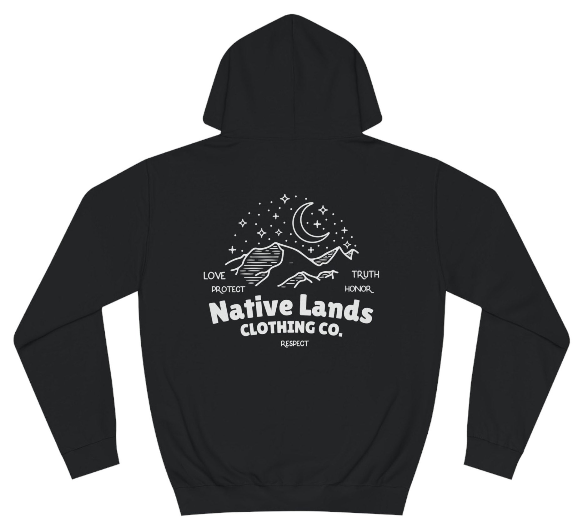 Cherokee Nation Hoodie PETA front/back First Nations, Canadian ...