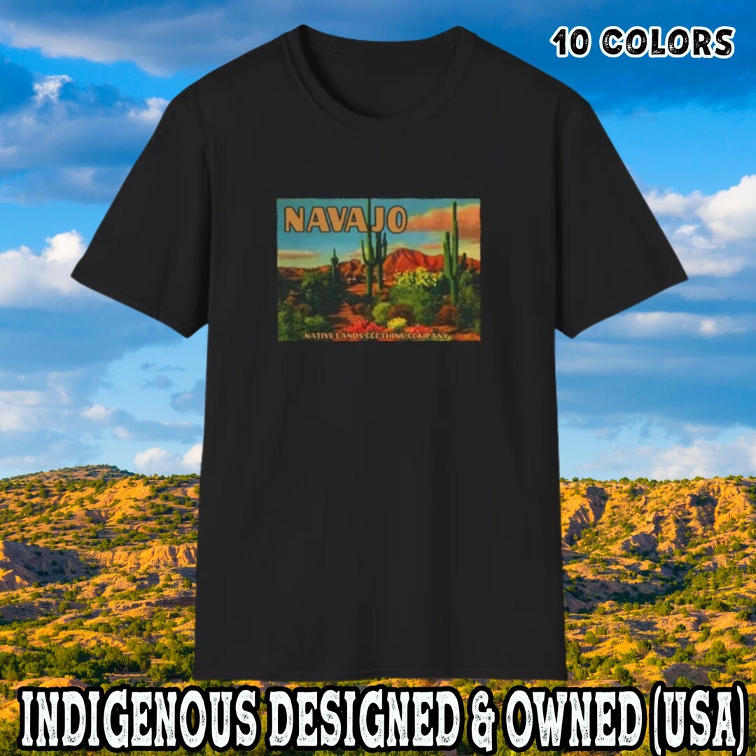 Navajo Nation Desert Shirt Cotton - First Nations, Inuit People, Native ...