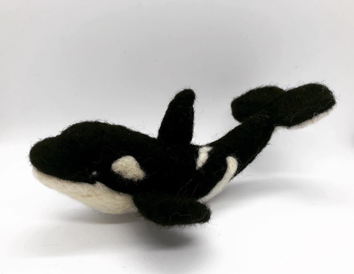 Needle Felted Orca - Etsy