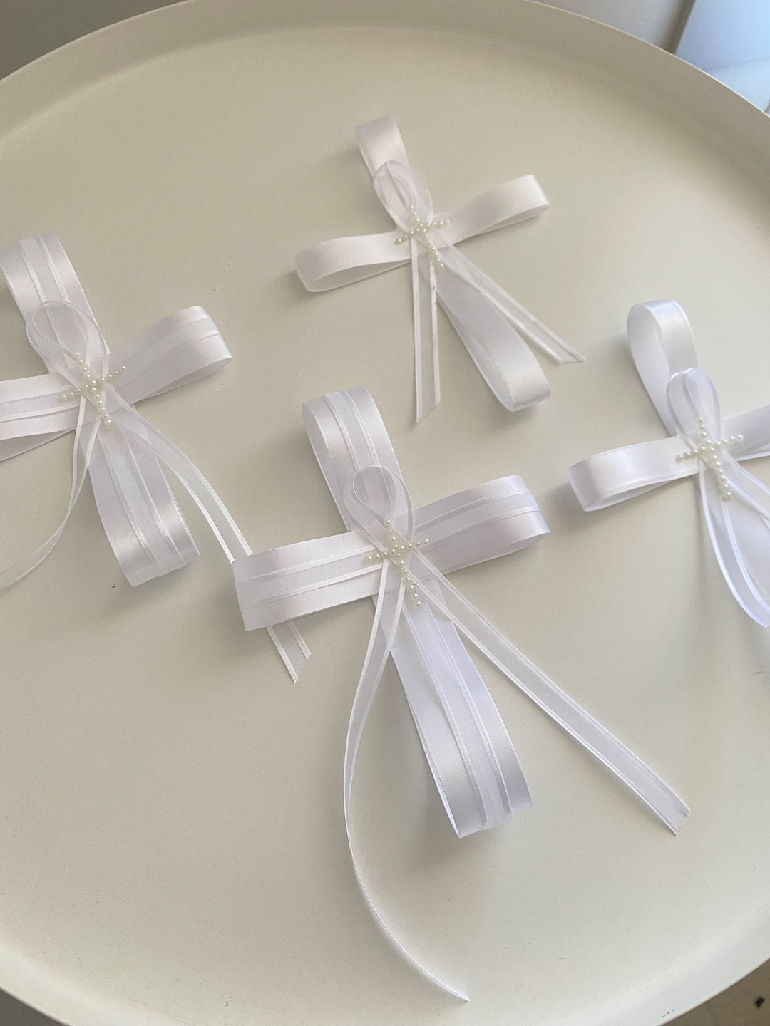 Minimal White Pearl Traditional Assyrian Wedding Church Armband ...