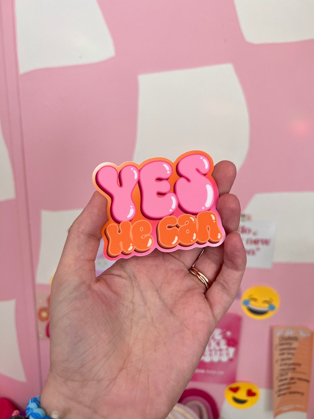 Yes He Can Sticker | Christian Sticker | Godly Sticker | Stickers for ...