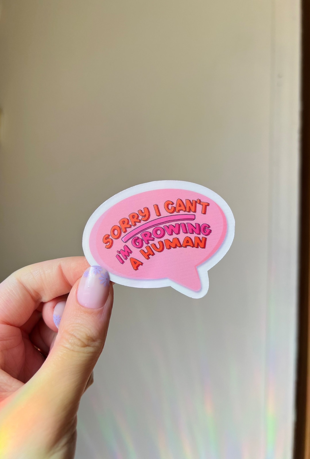 Funny Pregnancy Sticker | Relatable Pregnancy Sticker | Expecting Moms ...