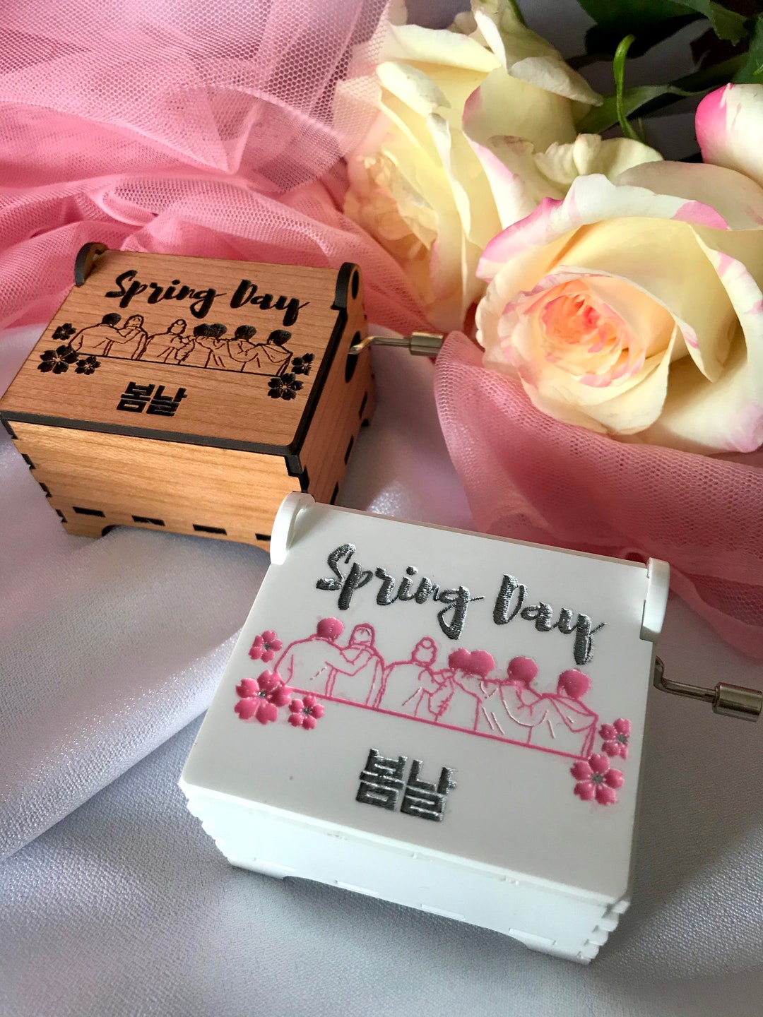 BTS Music Box Spring Day - Etsy