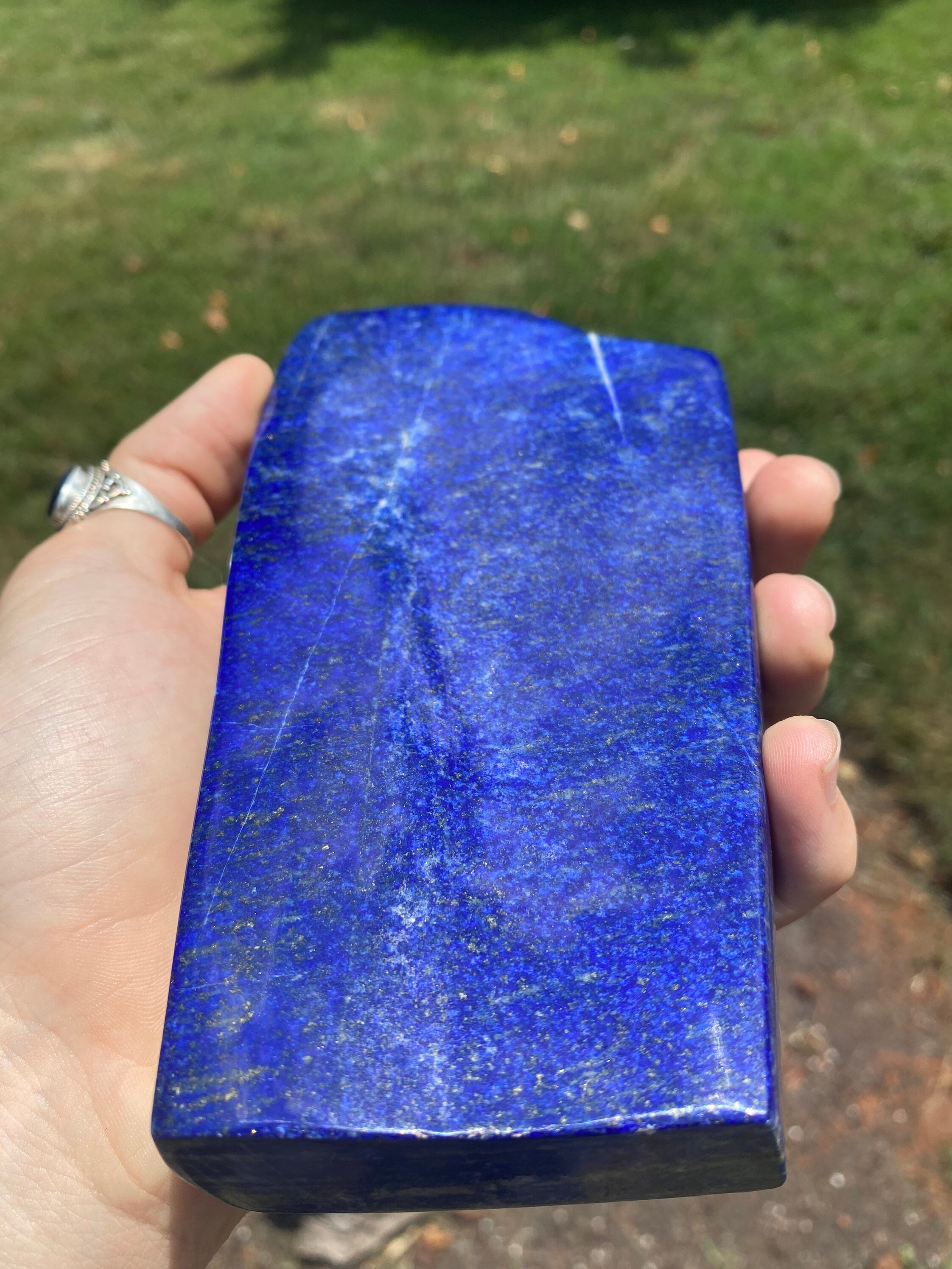7in Lapis Lazuli Slab High Quality - Etsy