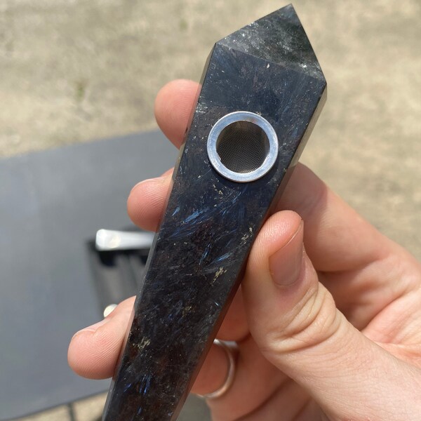 Crystal Smoking Pipe - Etsy