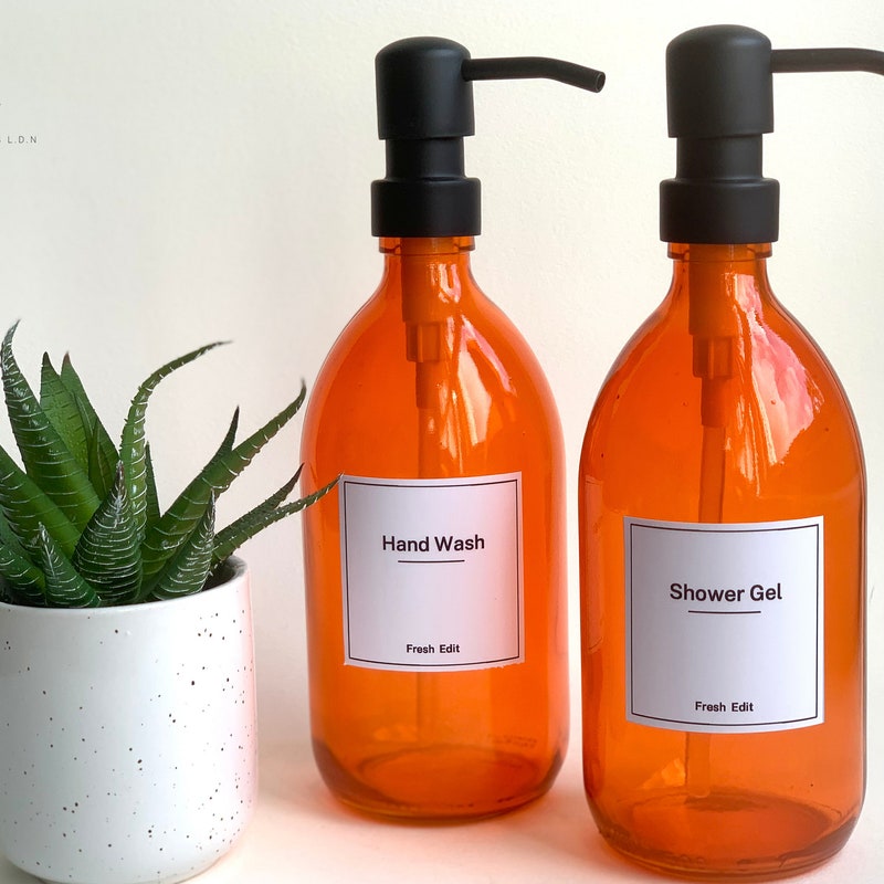 Soap Dispenser Label - Etsy