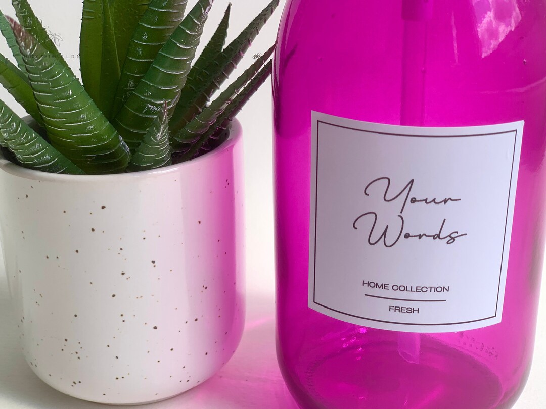 Personalised Elegant Sticker Labels | White Wipeable | Jars Label ...