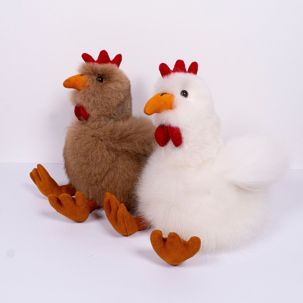 Plush Chicken - Etsy