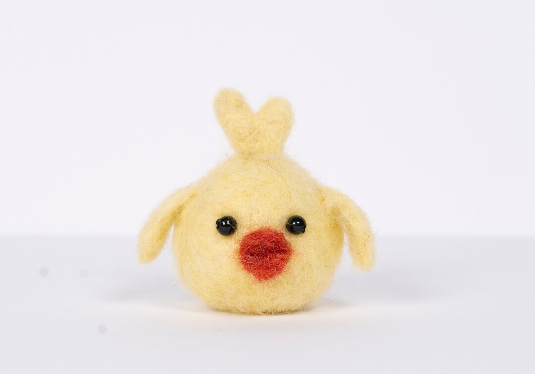 Mini Chicken Felt Ornament | Handmade Felted Cute Chicken Ornament ...