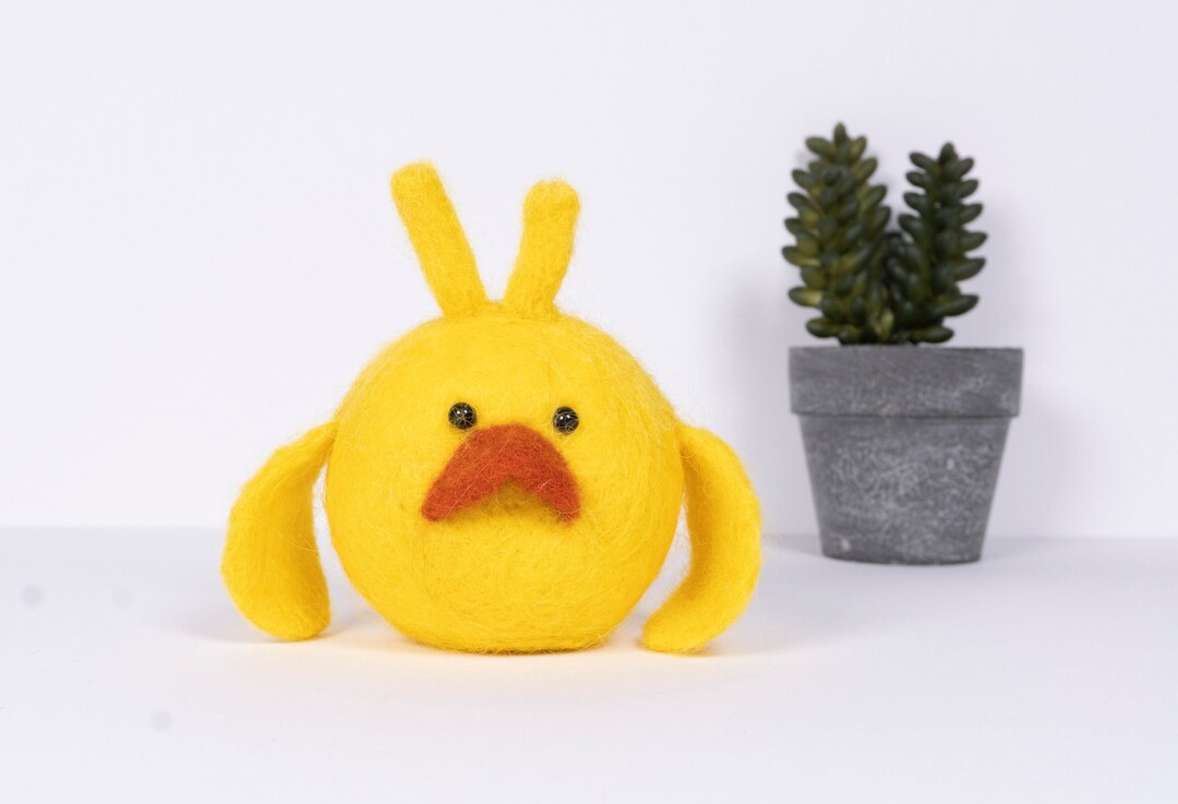 Felted Duck | Handmade Felted Cute Duck Ornament, Made With Alpaca Wool ...