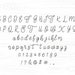 Single Line Font Engraving Font Single Stroke Font Stick Font Single ...