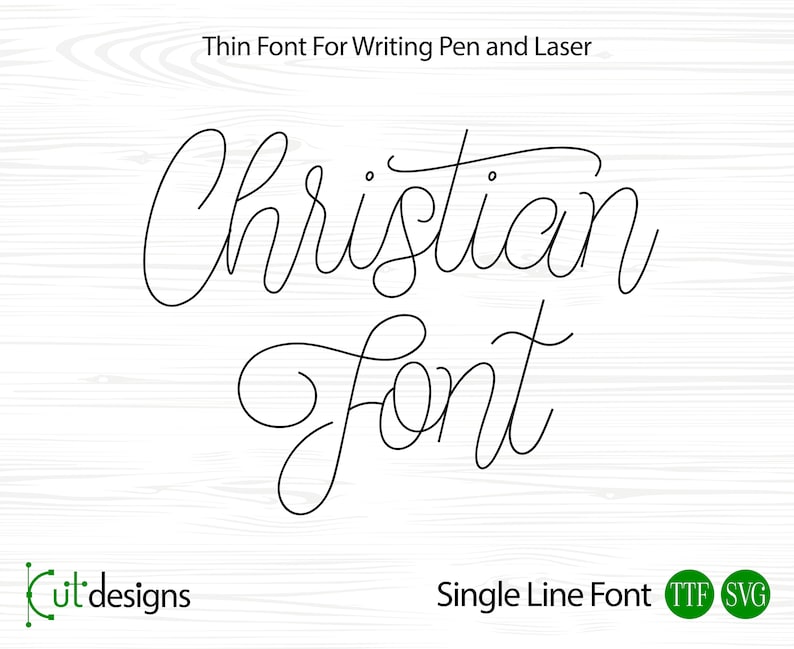 Single Line Font Engraving Font Single Stroke Font Stick Font Single ...