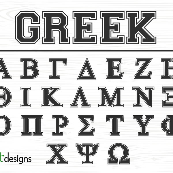 Greek Fonts for Canva - Etsy