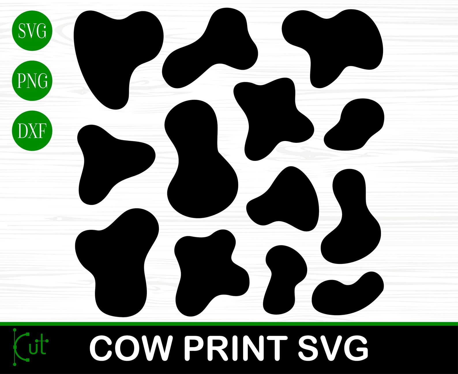 Cow Print Svg Cow Spots Svg Cow Pattern Svg Cow Print for Cricut Animal ...