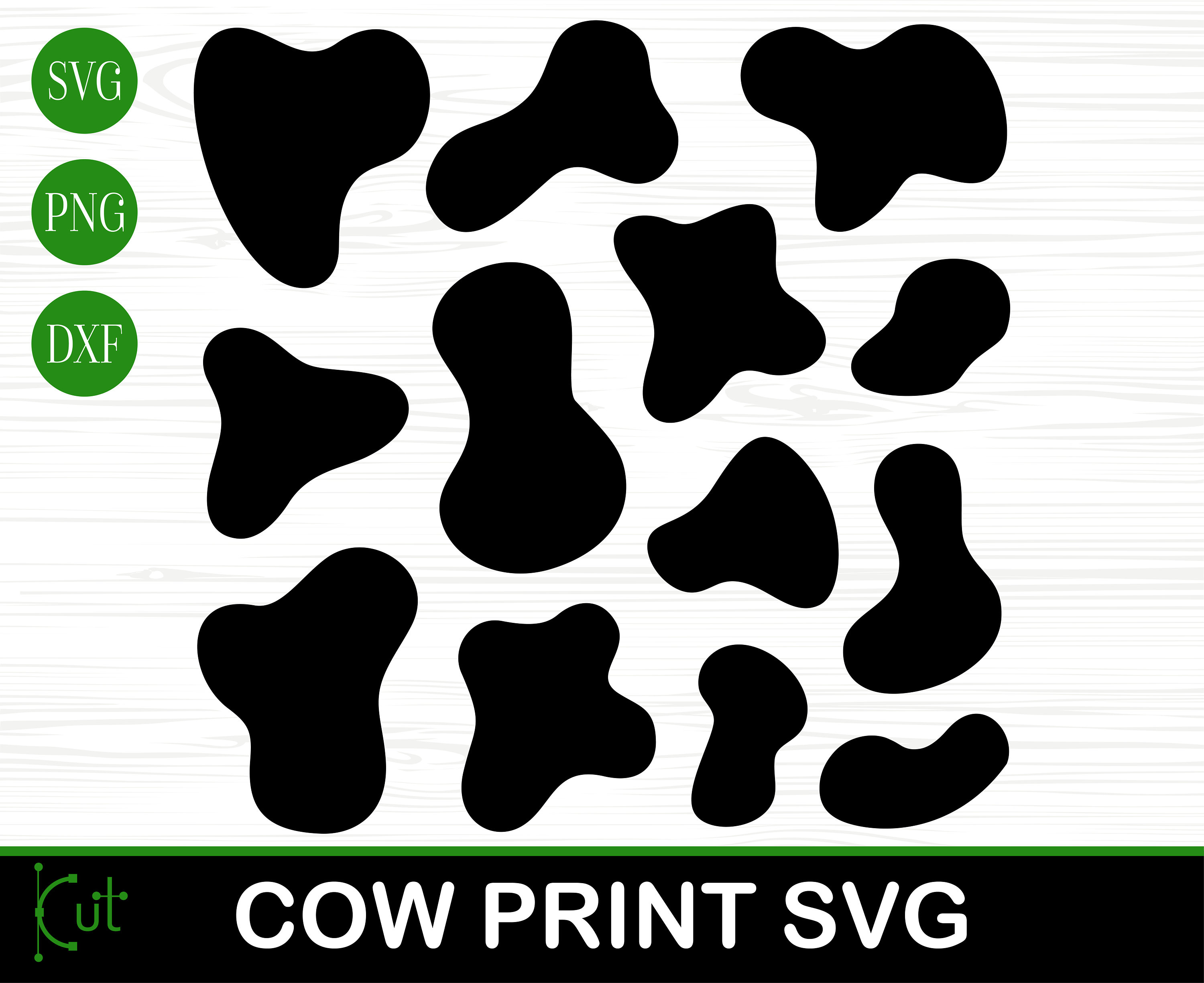 Cow Print Svg Cow Spots Svg Cow Pattern Svg Cow Print for Cricut Animal ...