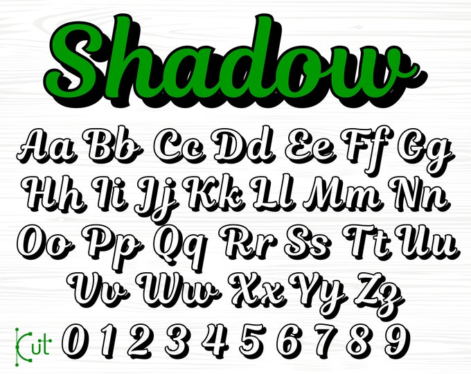 Shadow Font Block Shadow Font Shadow Script Font Shadow Font Style
