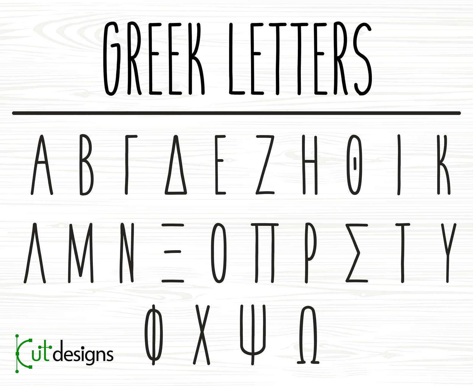 Greek Font Ancient Greece Font Greek Letters Font Greek Alphabet Greek ...