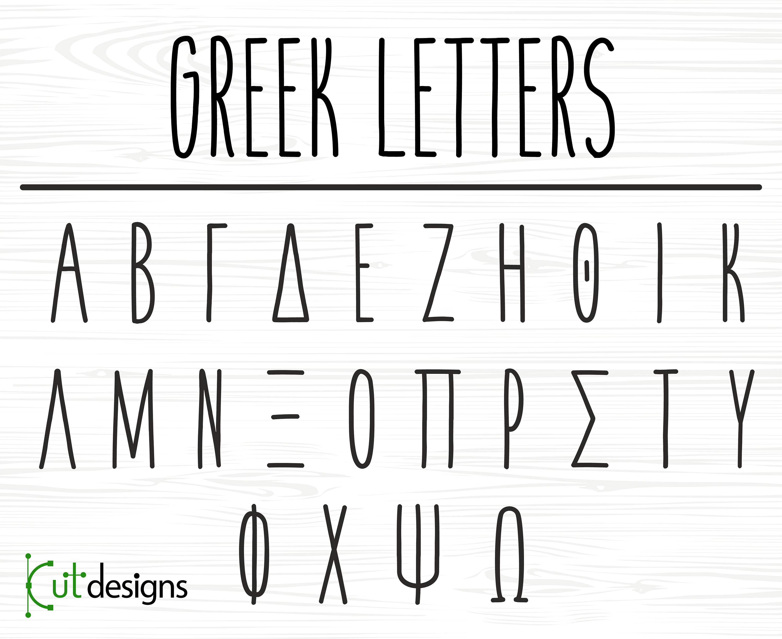 Greek Font Ancient Greece Font Greek Letters Font Greek Alphabet Greek ...