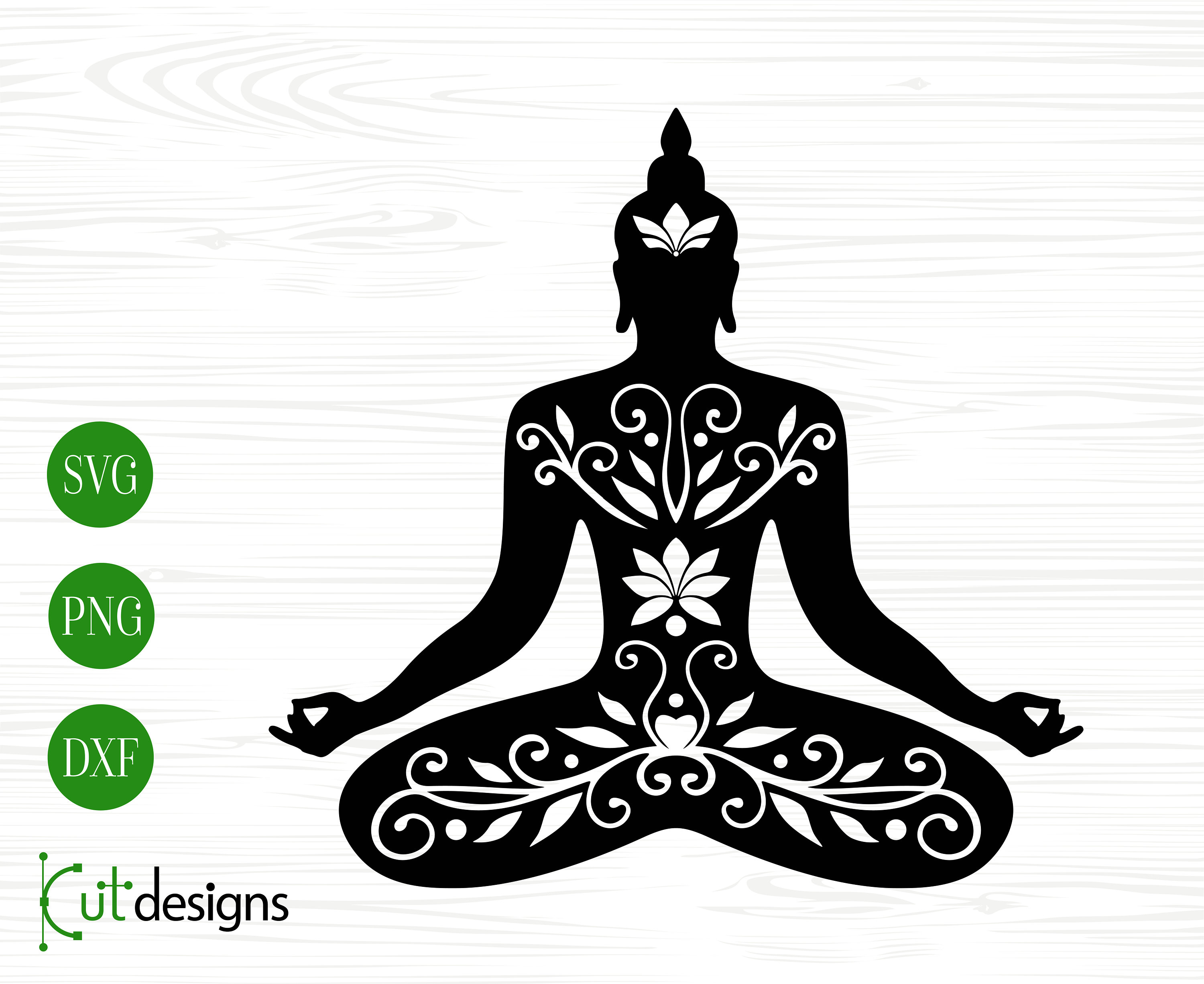 Buddha Svg Buddha Svg Png Dxf Files for Cricut Silhouette - Etsy