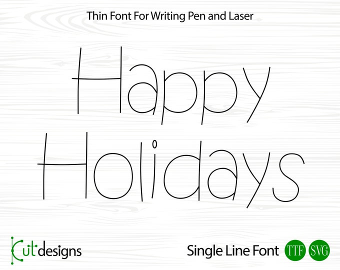 Single Line Font Cursive Engraving Font Single Stroke Font Stick Font ...