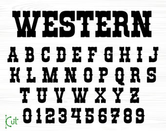 Western Font Wild West Font Old West Font Western Font Styles Cowboy ...