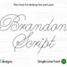 Single Line Font Engraving Font Single Stroke Font Stick Font Single ...