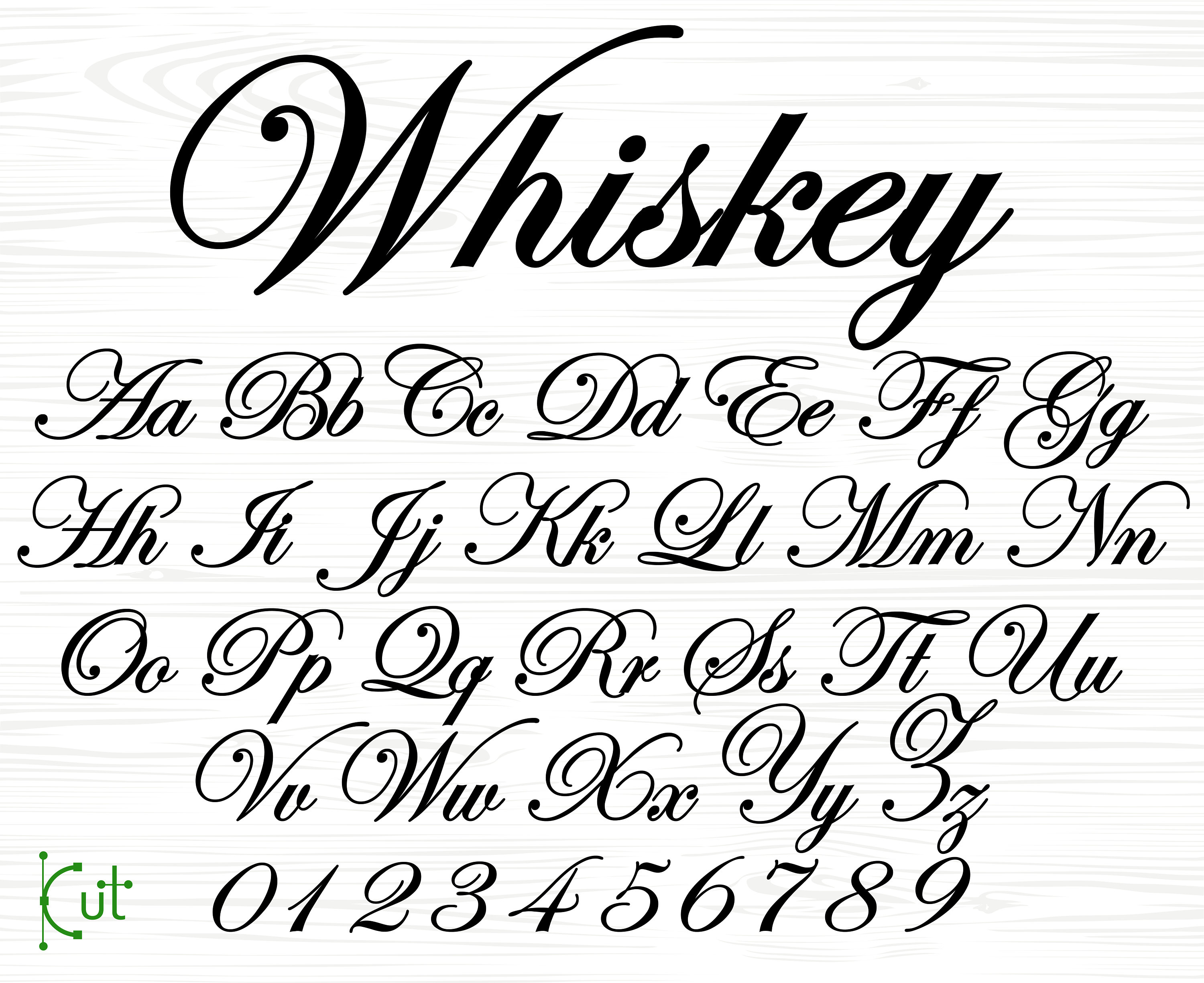 Cursive Whiskey Font Cursive Font Cursive Letters Svg Bourbon Font