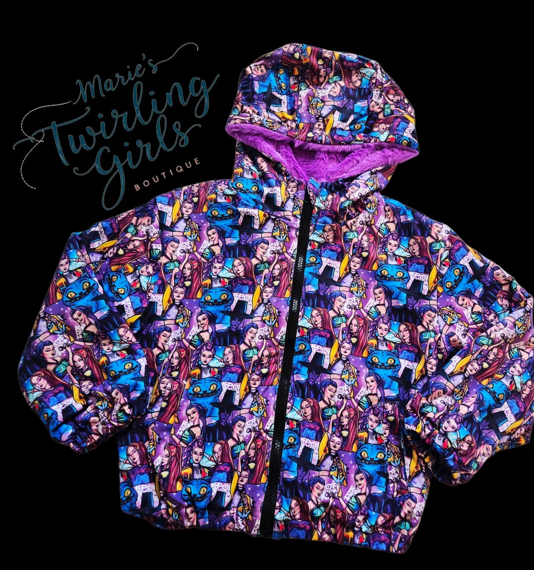 Demon Huntrix Comfy Jacket - Etsy