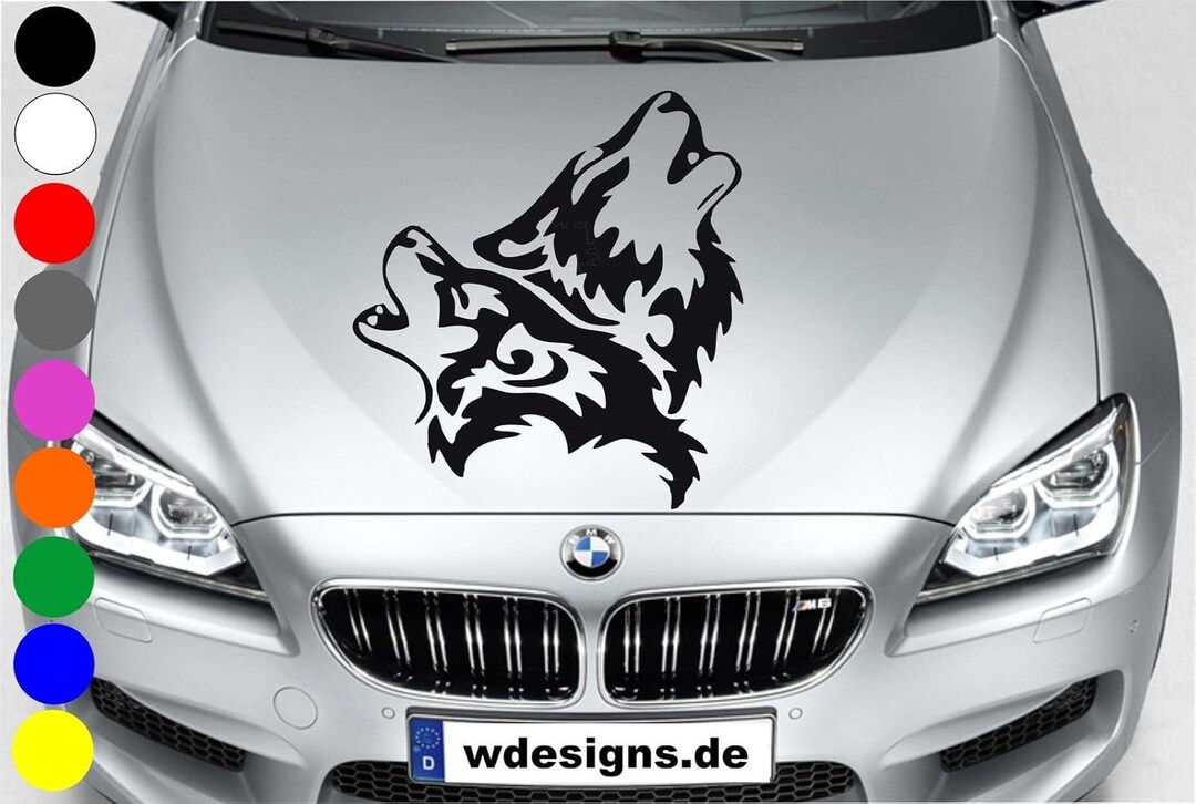 Car Sticker Wolf WOLVES Sticker Bonnet Sticker Rear Window - Etsy