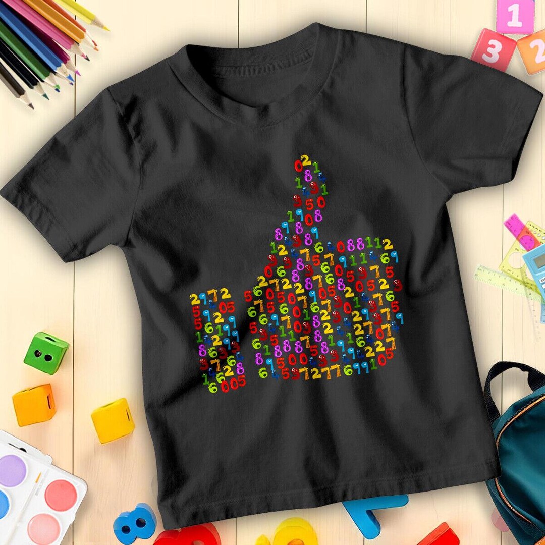 Boys and Girls Number Design Number Day Ideas T-shirt Tee for Kids #ND ...