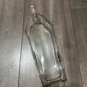 Glass Coffin Bottle - Etsy