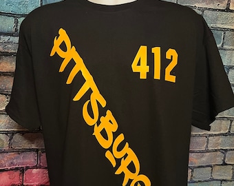 412 Pittsburgh Shirt - Etsy