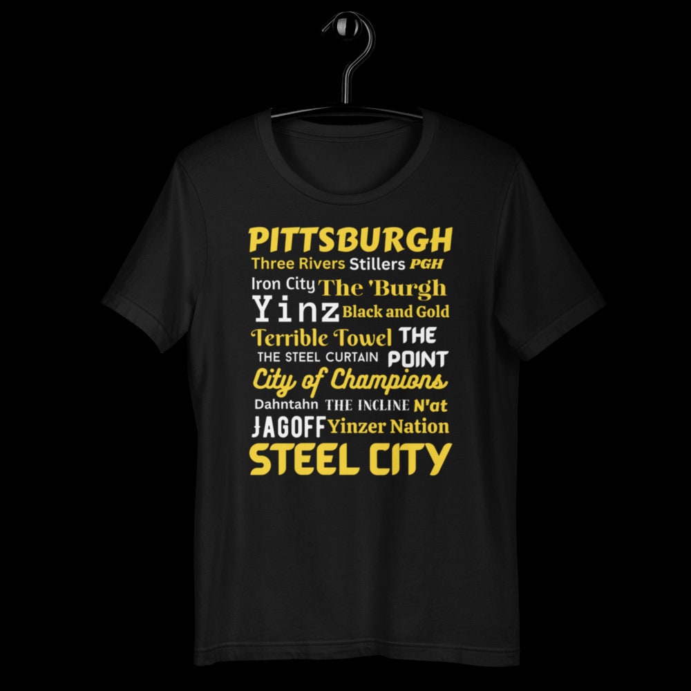 Pittsburgh Pittsburghese Pittsburgh Slang Unisex T-shirt - Etsy